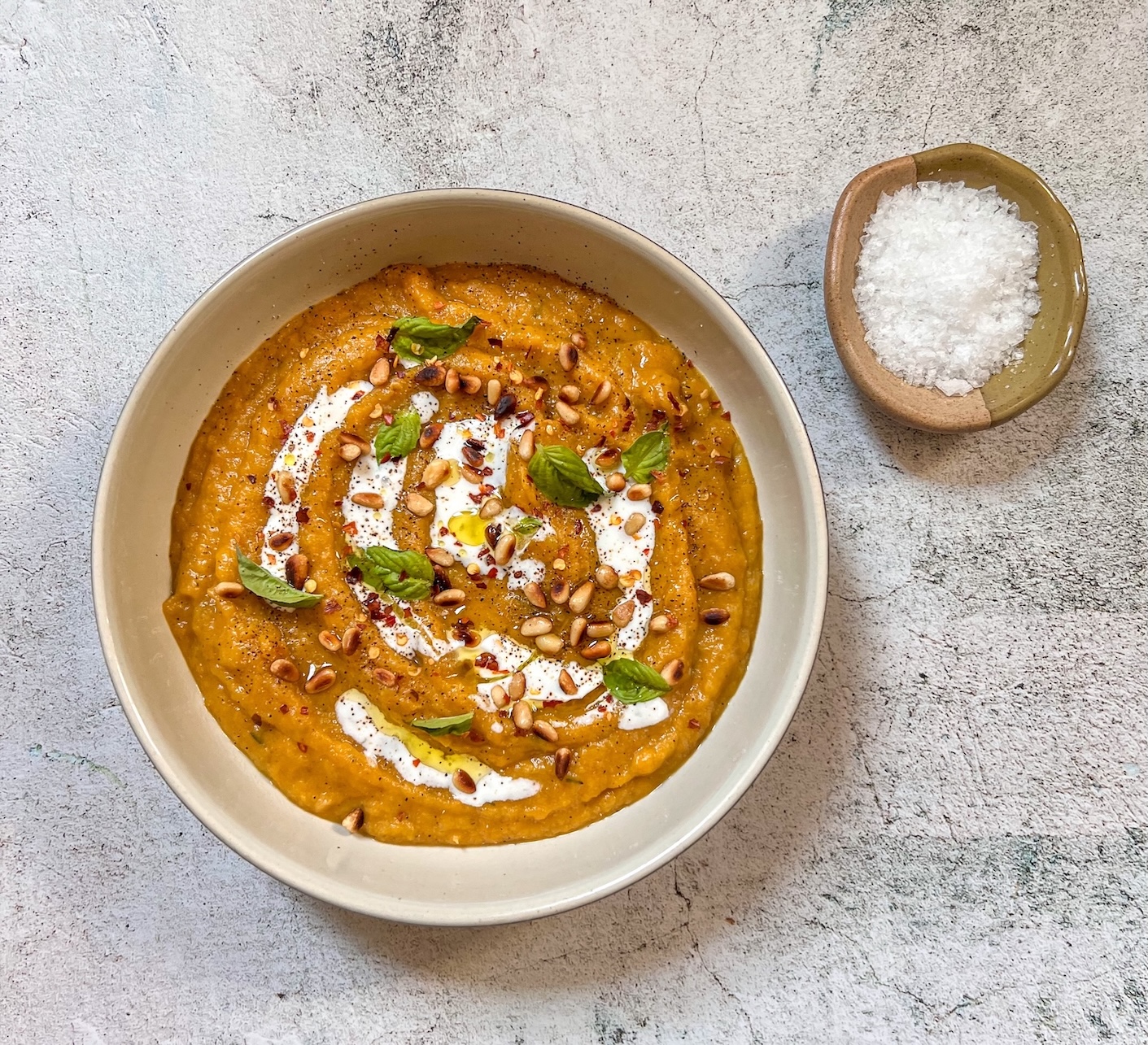 Roasted Butternut Soup (VG) - The Blonde Flexitarian